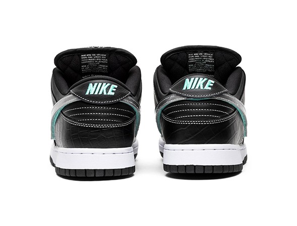 Order Diamond x Nike SB Dunk Low "Black" Copy Shoes | SbDunk.org